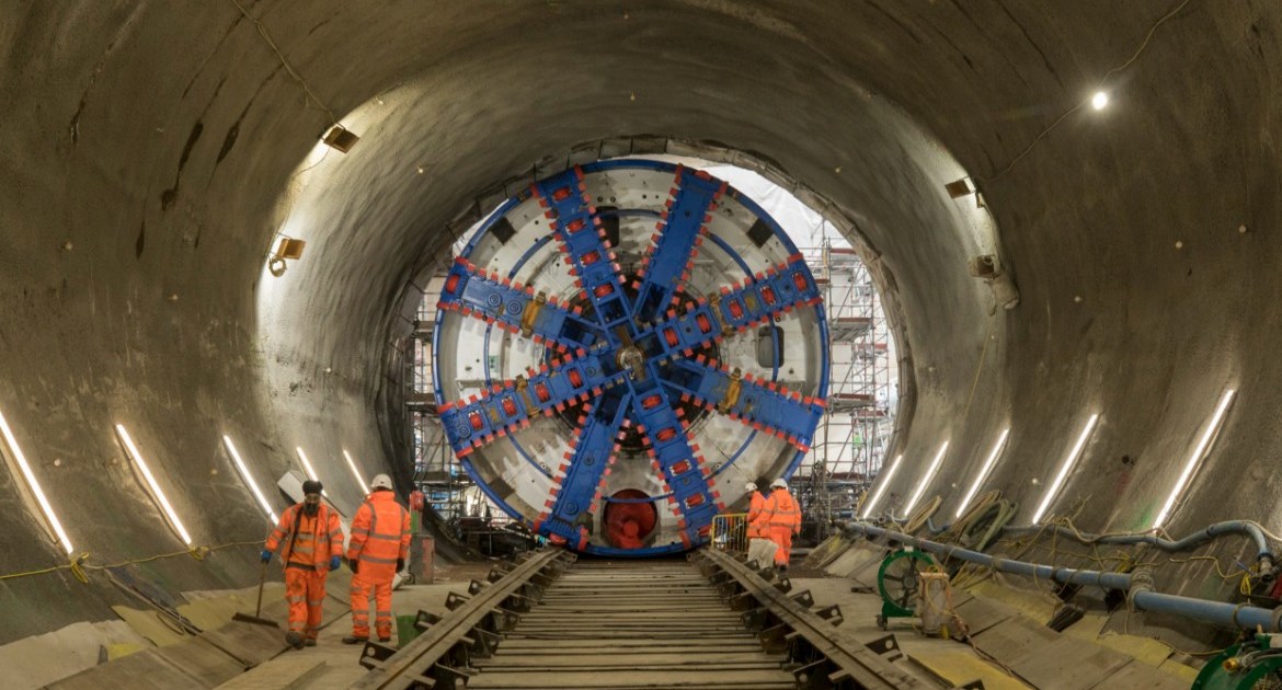 New tunnelling machine joins three others digging high-speed line under ...