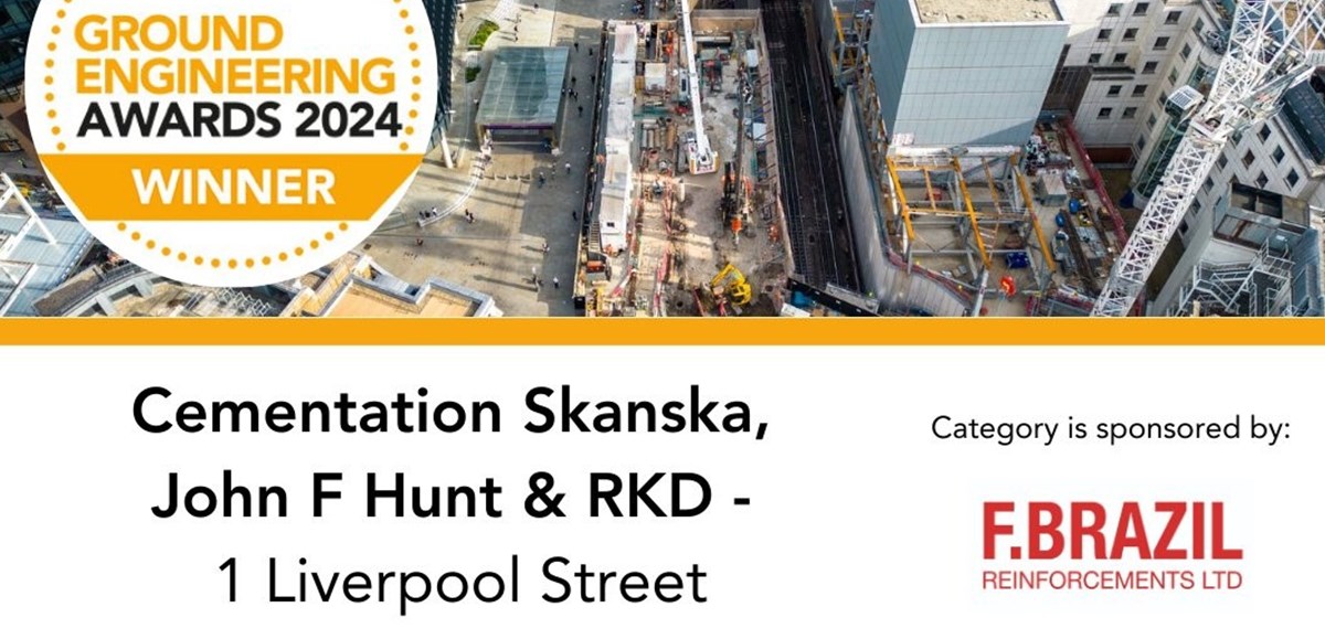 Award win for Cementation Skanska | www.skanska.co.uk