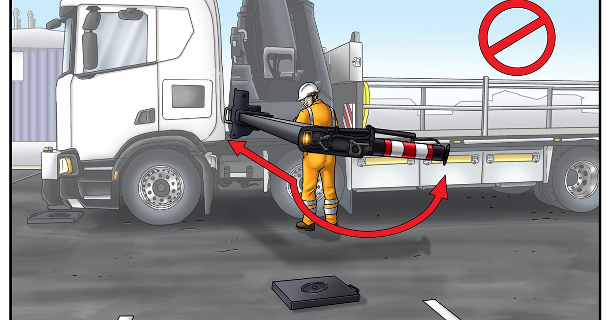 Leading industry-wide action on lorry loader safety | www.skanska.co.uk