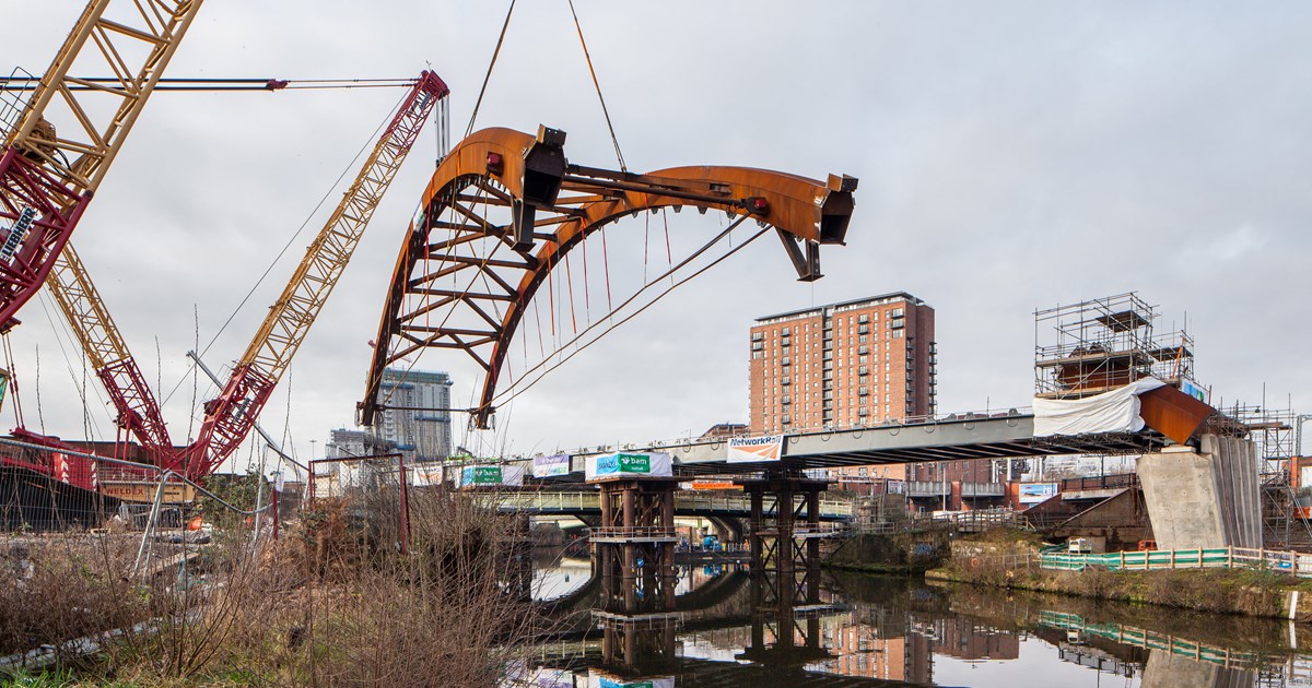 Centre piece of Great North Rail Project takes its place | www.skanska ...